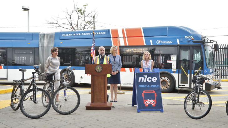 NICE Bus launches bike and ride program • The Long Island Times