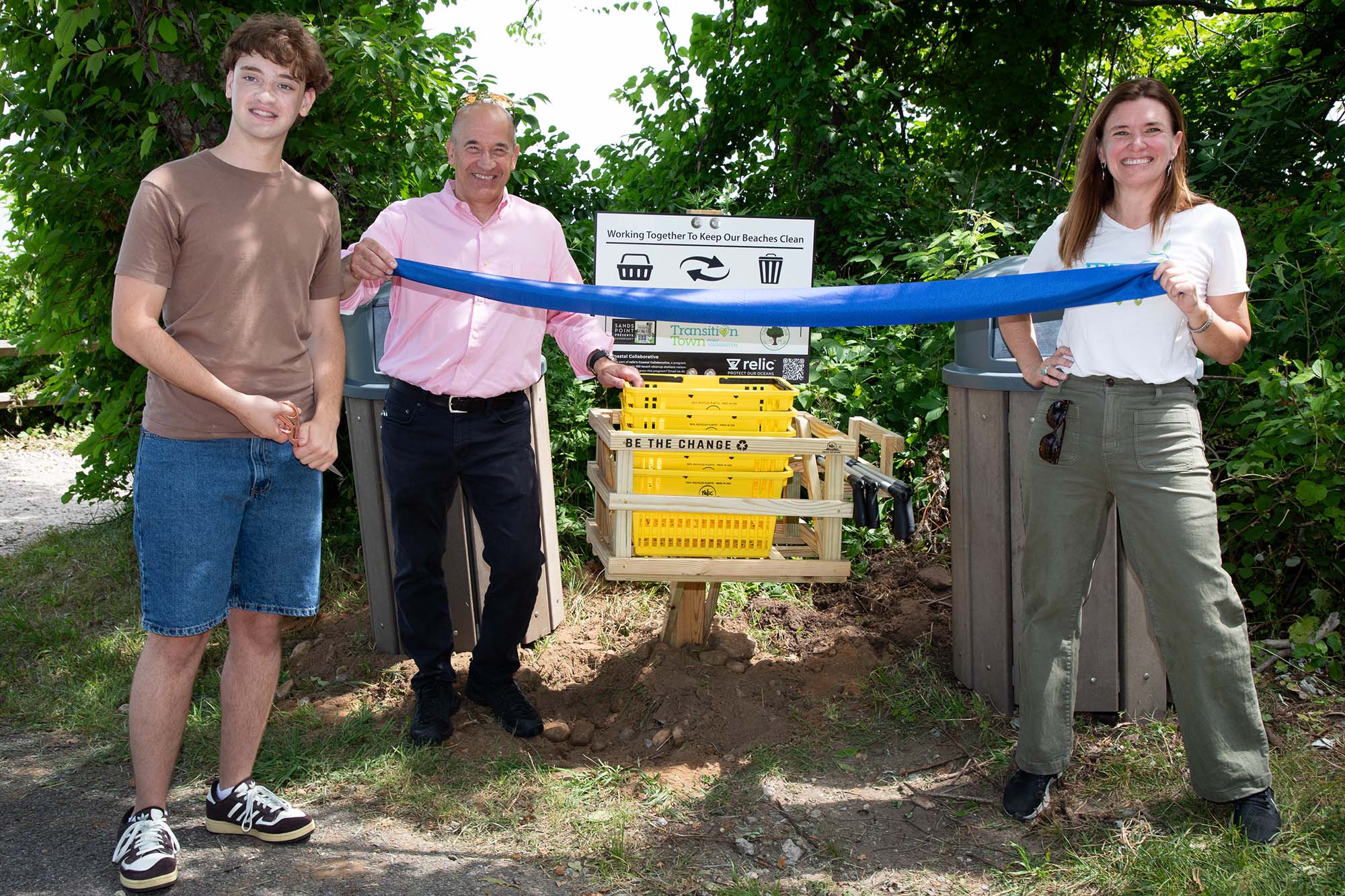New beach cleanup station helps keep Sands Point Preserve clean – The ...