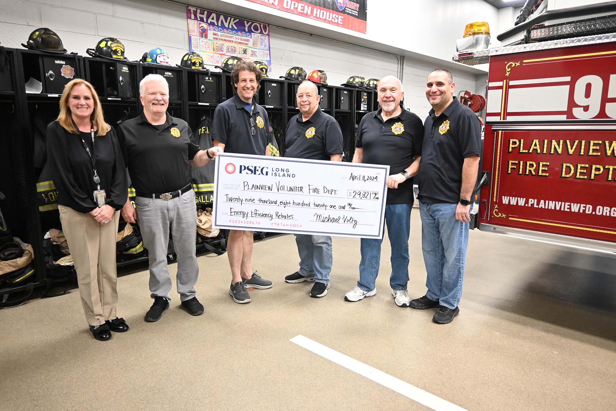 Plainview Fire Department secures nearly $30K in rebates from PSEG Long ...