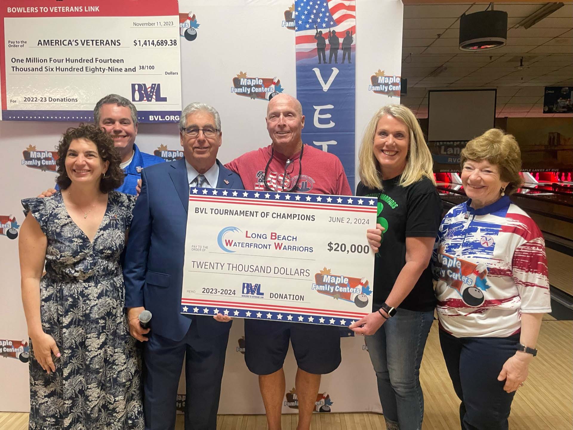 Maple Family Centers donates $20K to support Long Beach Waterfront ...