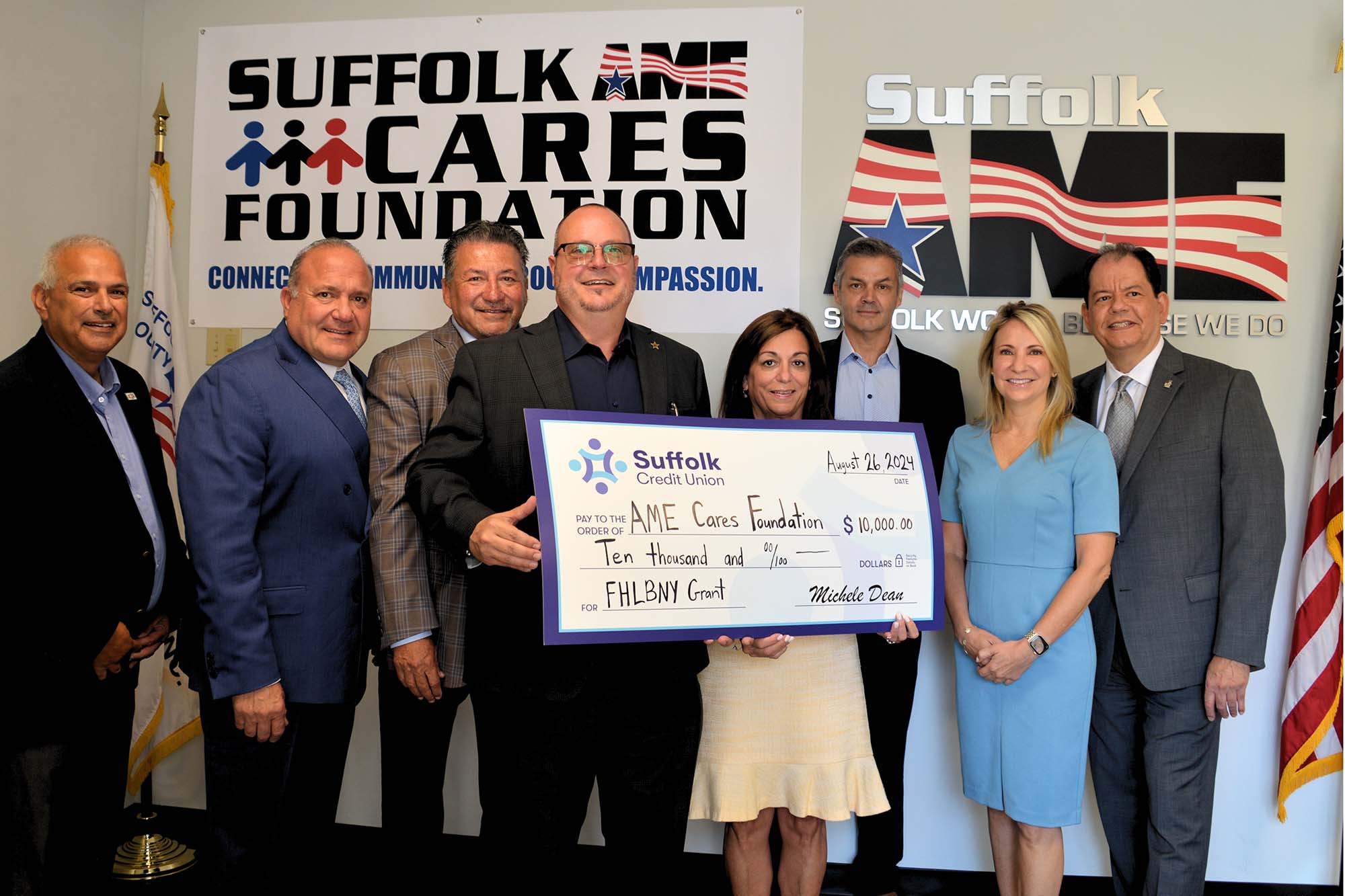 Suffolk Credit Union partners with FHLBNY on $10K grant for Suffolk AME ...