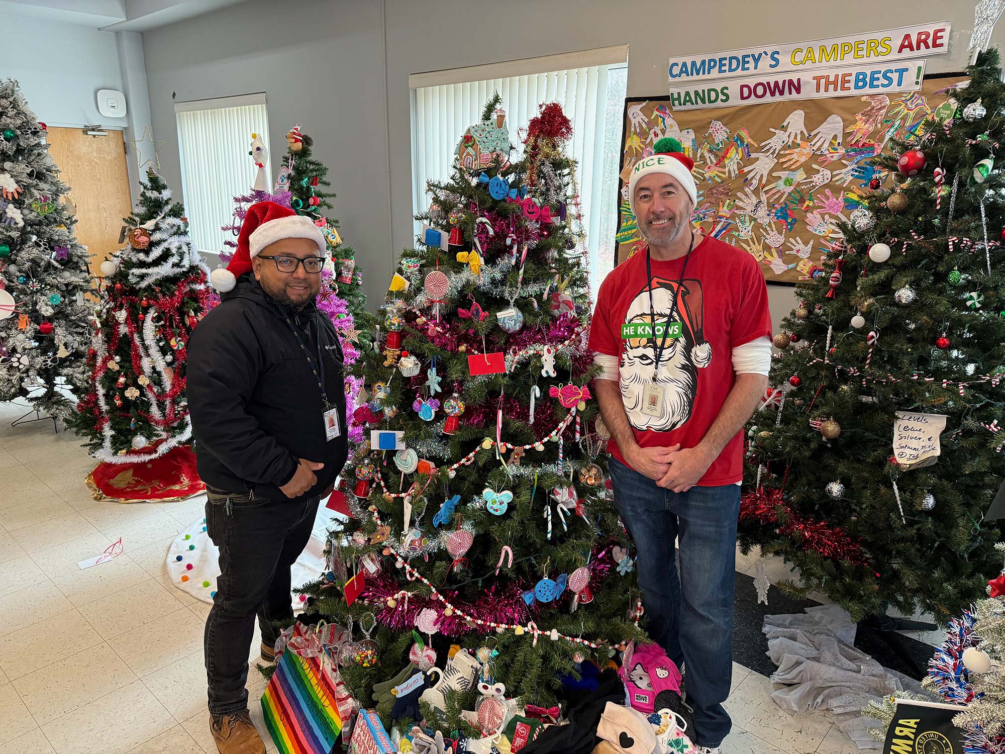 Girl Scouts of Suffolk County donate decorated Christmas trees to ...