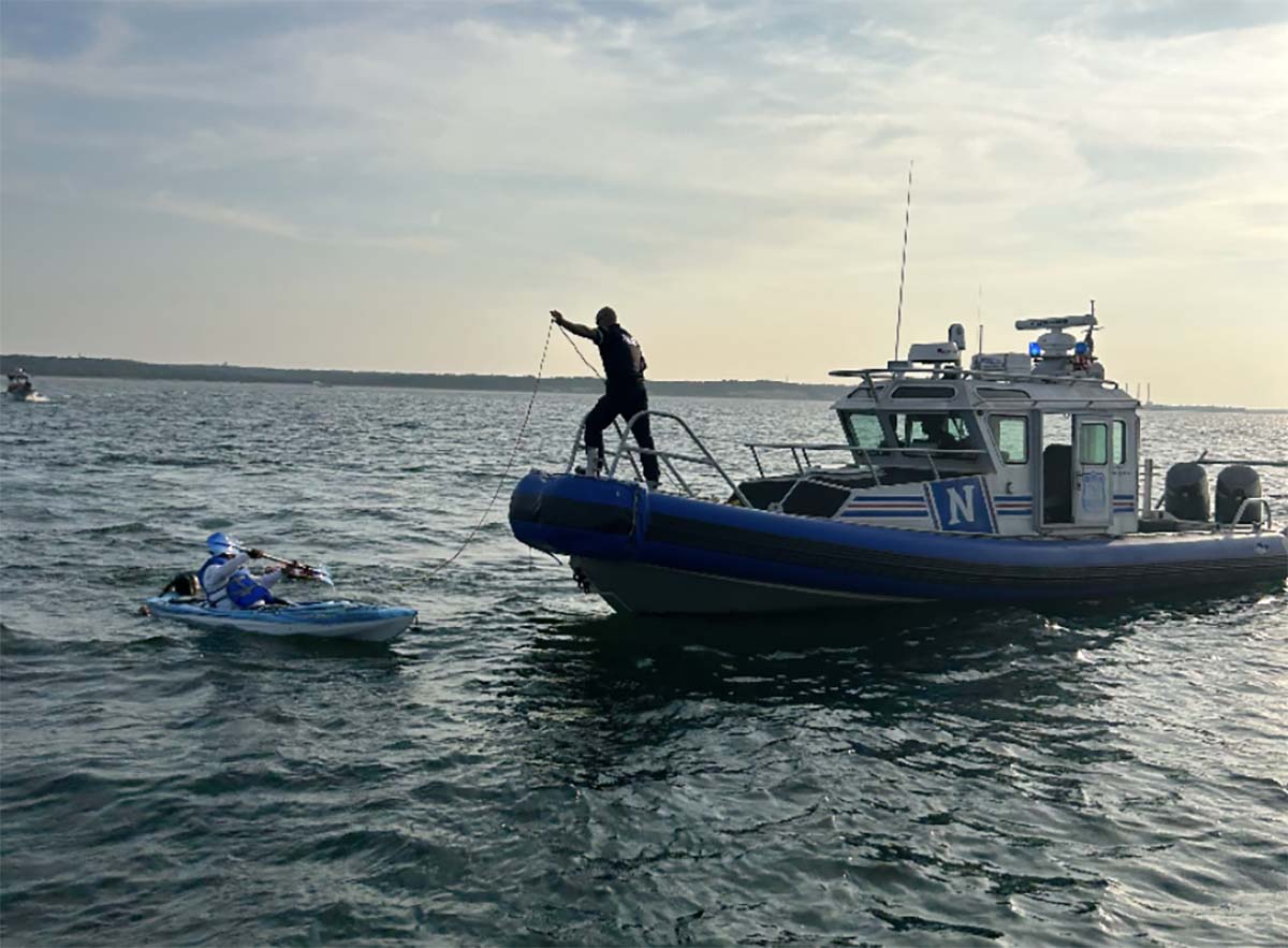 Daring double water rescues by officers from SCPD Marine Bureau ...