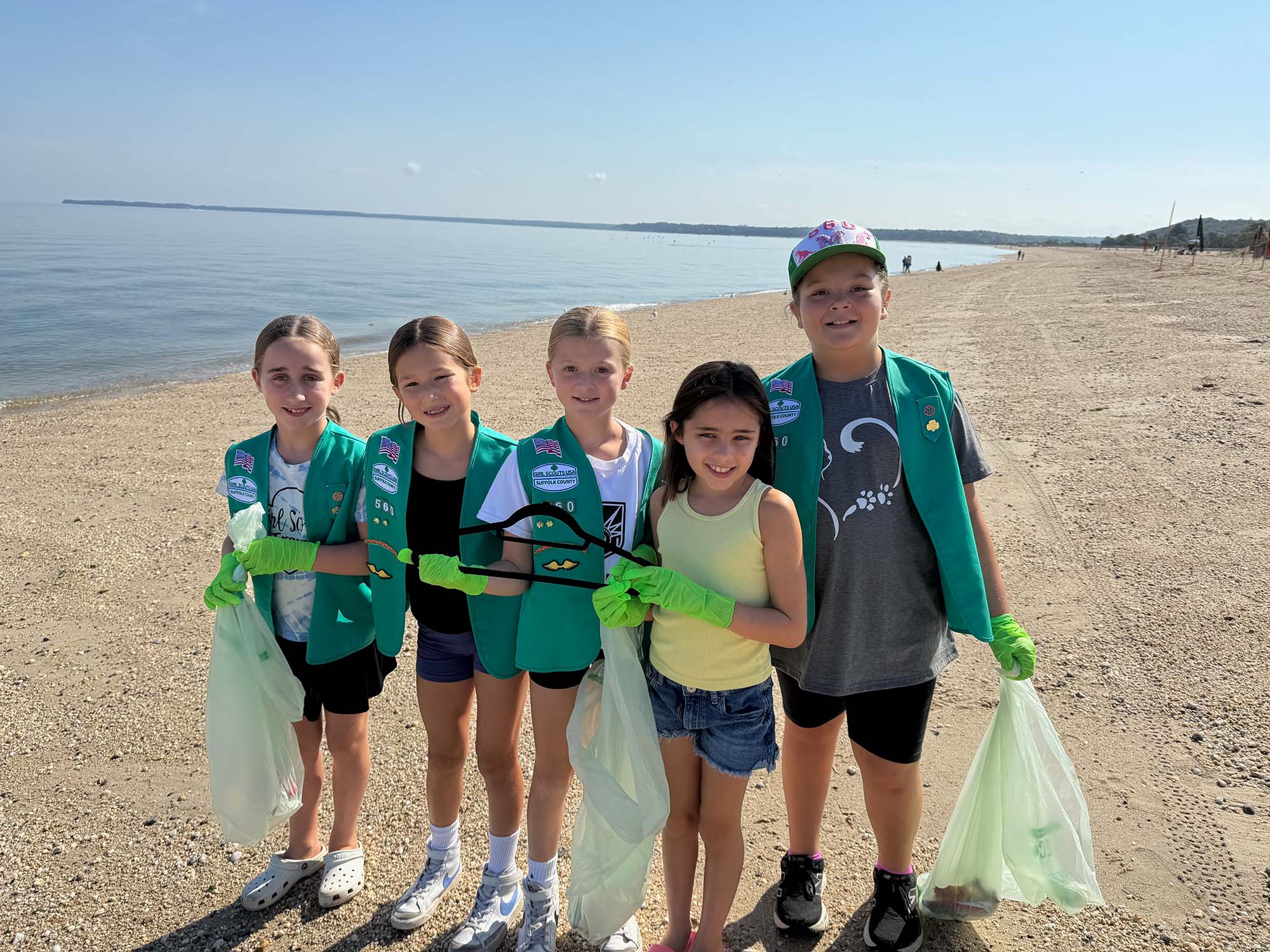 Girl Scouts mark ‘Love State Parks’ event with beach cleanup – The Long ...