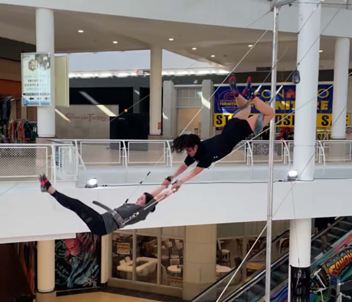 I.FLY Trapeze gets into the swing of things at Westbury mall – The Long ...
